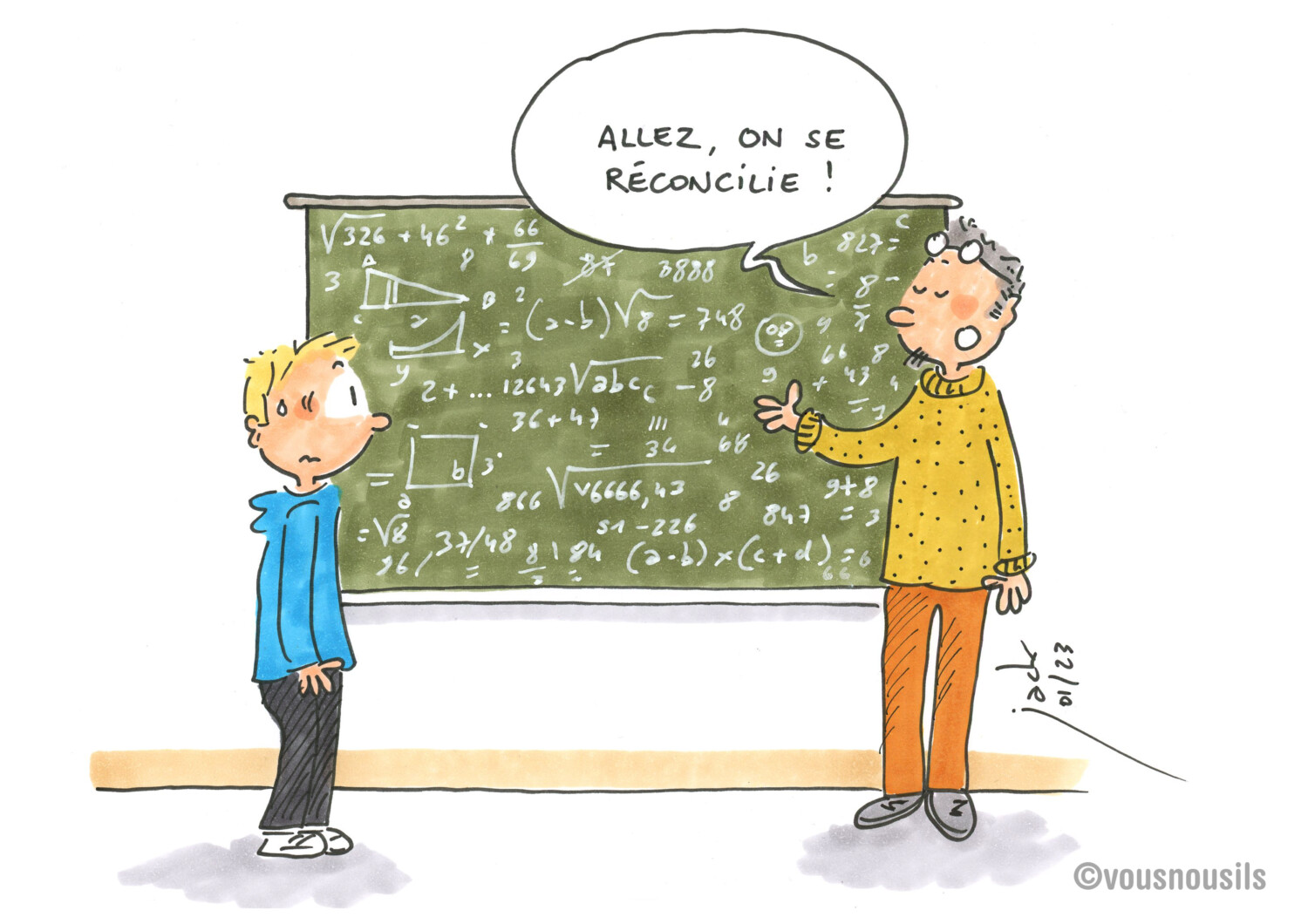 Quand l'élève de seconde se réconcilie avec les mathématiques ...