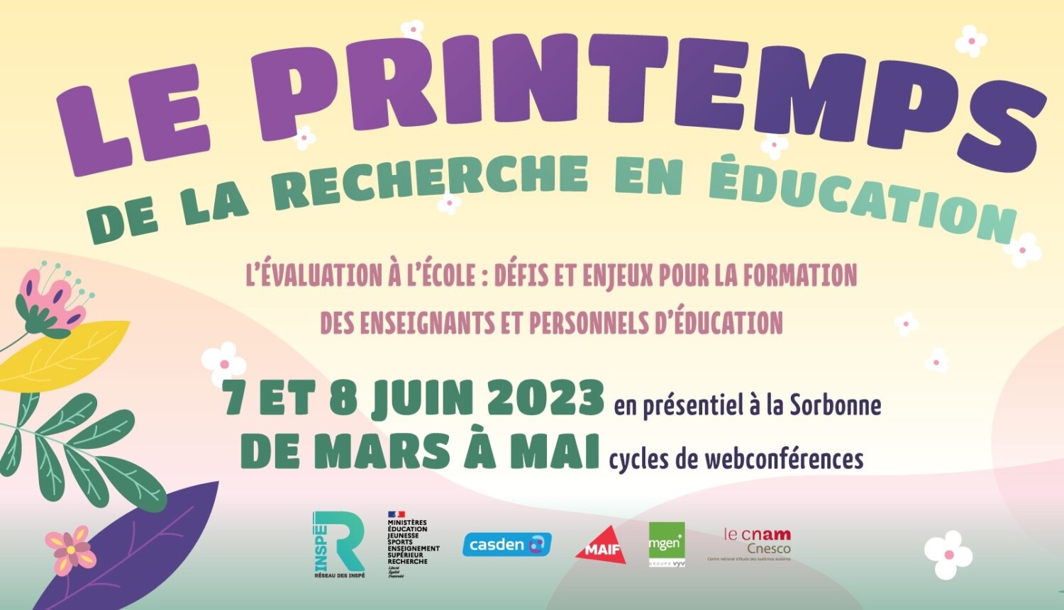 Printemps de la Recherche en Education : mieux penser les méthodes d ...