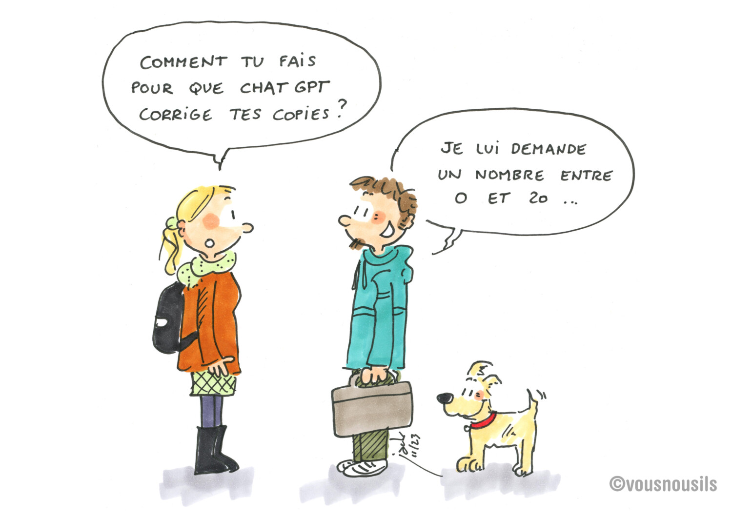 Corriger les copies avec l'Intelligence artificielle n'a jamais été ...