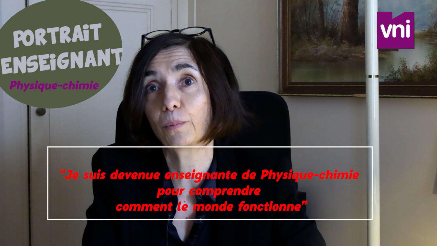 Portrait vidéo : "Je suis devenue enseignante de physique-chimie pour ...